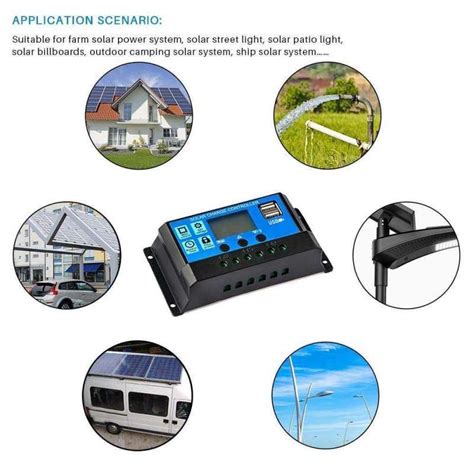 Promo Solar Charge Controller Pwm Automatic Recognize 12v 24v Sy24h Elektrik Pawai Jenset