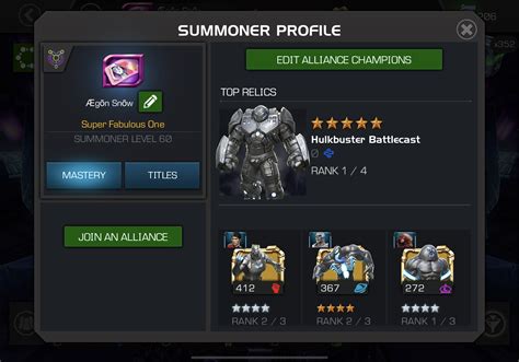 What Happened To My 5star Hulkbuster Relic — Marvel Contest Of Champions