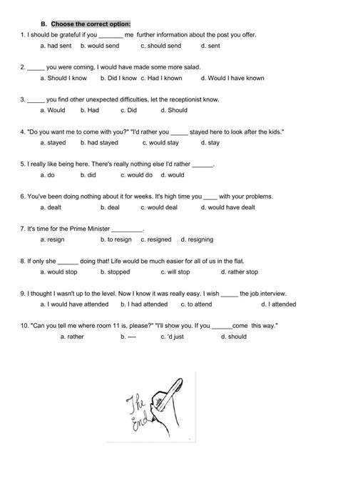 Revision Exercises B2 With Key Worksheet English Test English Grammar