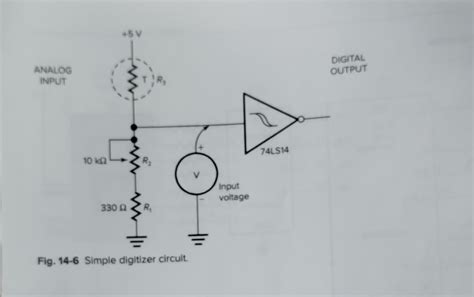Solved Fig 14 5 Digital Light Meter Circuit 35 Refer To