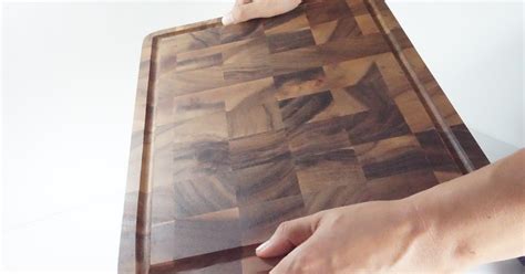 PLWOOD Large Acacia End Grain Cutting Board 16 X12 X1 5 Chopping