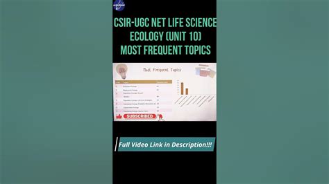 csir ugc net life science unit 10 ecology smart approach