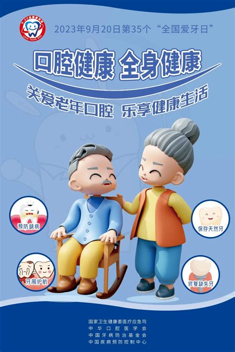 【高品质民生】关爱老年口腔乐享健康生活——第35个全国爱牙日”核心信息疾病