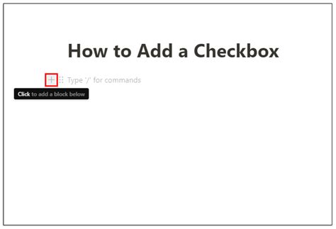 How To Add A Checkbox In Notion