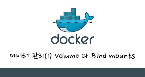 Docker 데이터 관리1 Volume 과 Bind Mounts