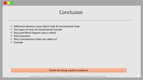 General Convolutional Encoder Ppt