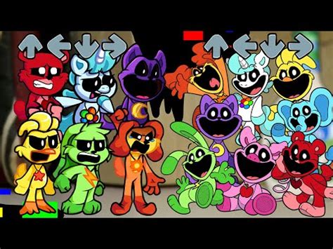 FNF New ALL Smiling Critters Vs Smiling Critters X Pibby Annoying