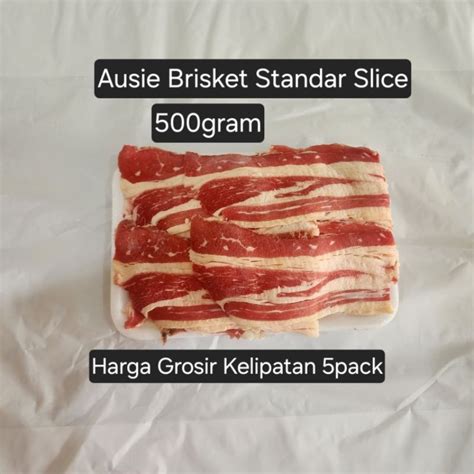 Jual Ausie Brisket Slice Beef Slice Shopee Indonesia
