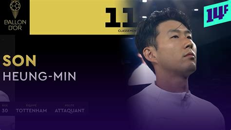 14f Epl 득점왕 이어서 발롱도르 11위 또 토트넘의 자랑이 된 Son