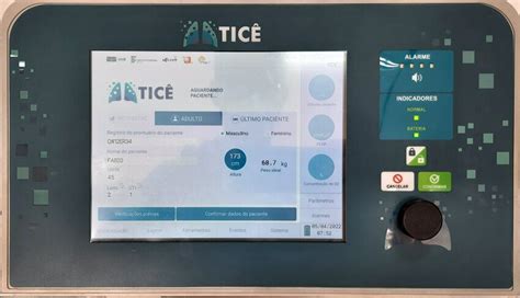 Interface do usú ario do ventilador mecânicomecˆmecânico TicêTicˆTicê