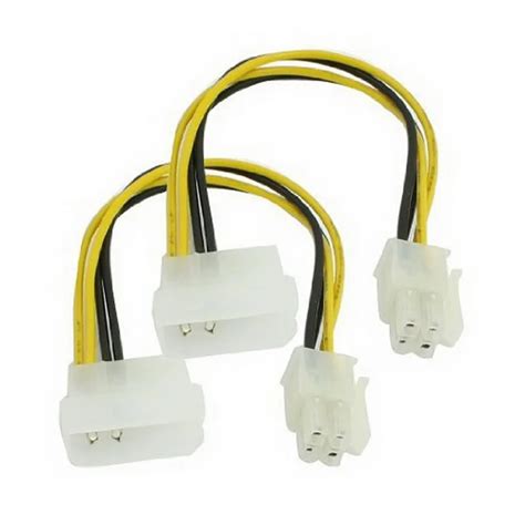 Aliexpress Buy 1PCS 20cm P3 To P4 ATX 4 Pin Power Connector To Molex Cable Adapter