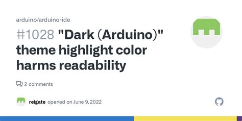 Dark Arduino Theme Highlight Color Harms Readability Issue Arduino Arduino Ide