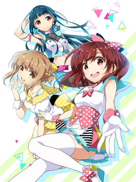 Tsunomori Rona Kasukabe Haru And Tendouji Musubi Tokyo 7th Sisters