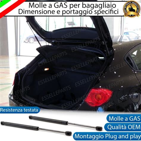 Ammortizzatori Molle A Gas Pistoncini Pistoni Portellone Bagagliaio ALFA ROMEO GIULIETTA