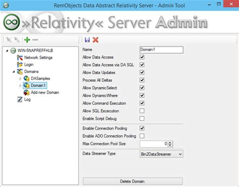 Relativity Server
