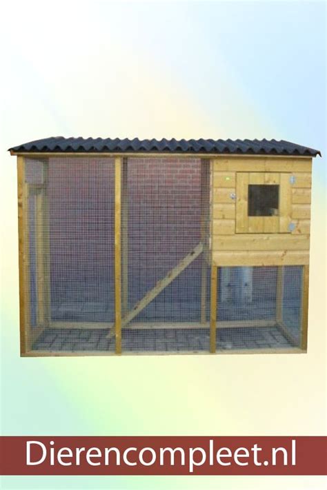 Kippenhok Xxl Met Ren Chicken Coops