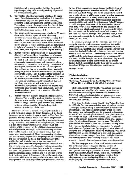 book flight simulation cambridge aerospace series by rolfe pdf simulation hearing