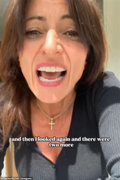 Davina Mccall 54 Claims Shes Growing A Beard After Discovering Big