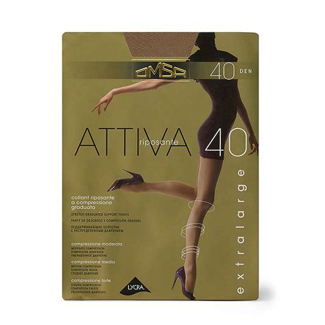 OMSA Колготки 40 ден ATTIVA XXL, XXL Nero размер 6 купить по низким ...