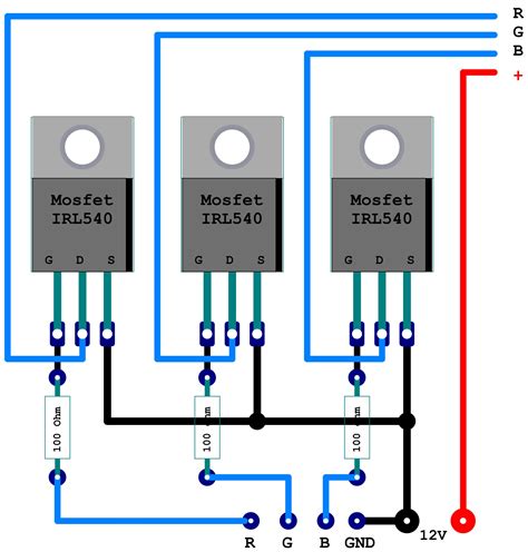 pilotare striscia led rgb hardware arduino forum