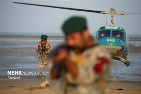 Mehr News Agency Iran Army Launches Large Scale Joint Drills In Sea