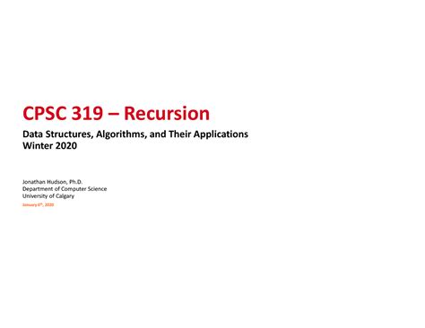 CPSC319 2 8Recursion Warning TT Undefined Function 32 CPSC 319