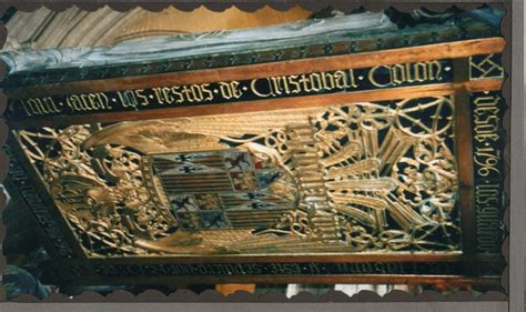 Bottom Of Tomb Christopher Cloumbus Born 1451 Died 5 May 1506