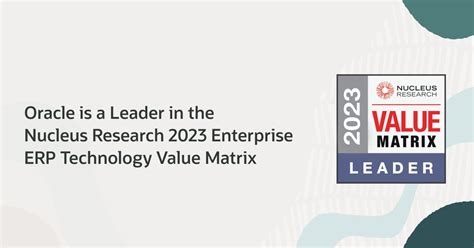 Mandy Liu On Linkedin Nucleus Research 2023 Enterprise Erp Technology