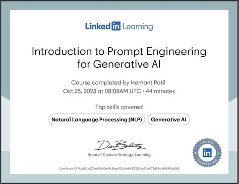 Hemant Patil On Linkedin Generativeai Naturallanguageprocessing