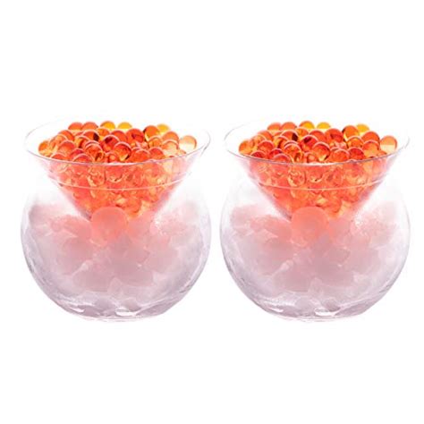 Lemonsoda Stemless Martini Glasses With Chiller Set Of 2 Elegant