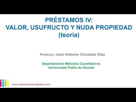 cómo Se Calcula El Valor Del Usufructo Mundo herencias la web con