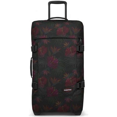 Sac De Voyage Eastpak Tranverz M Tsa B13 Mesh Black Hibiscus Tu