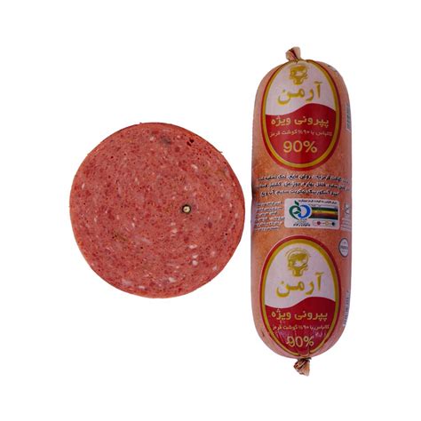 کالباس پپرونی ویژه 90آرمن 200 گرم 30± گرم فروشگاه پروتینی واگیو