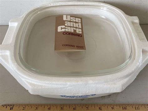 Corning Ware Cassorole Dish Sherwood Auctions