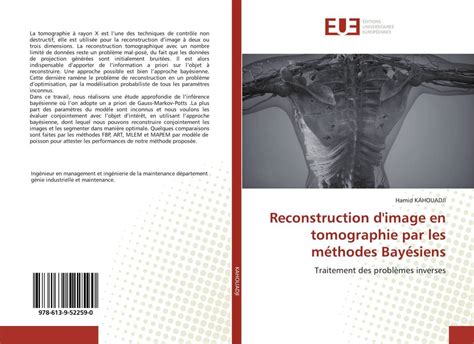 Reconstruction Dimage En Tomographie Par Les Méthodes Bayésiens Hamid Kahouadji