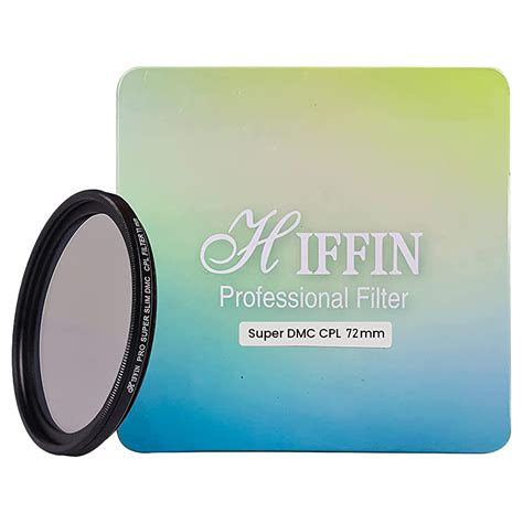 Buy Hiffin Concept 72mm Camera Lens Polarizer Filter 18 Layers Super