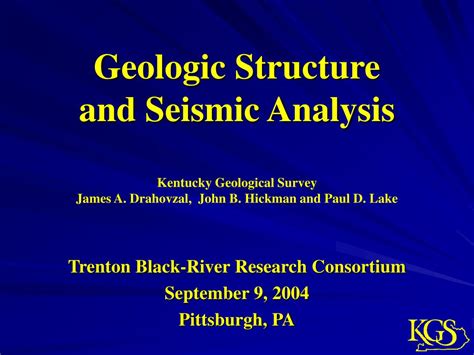 Ppt Geologic Structure And Seismic Analysis Powerpoint Presentation