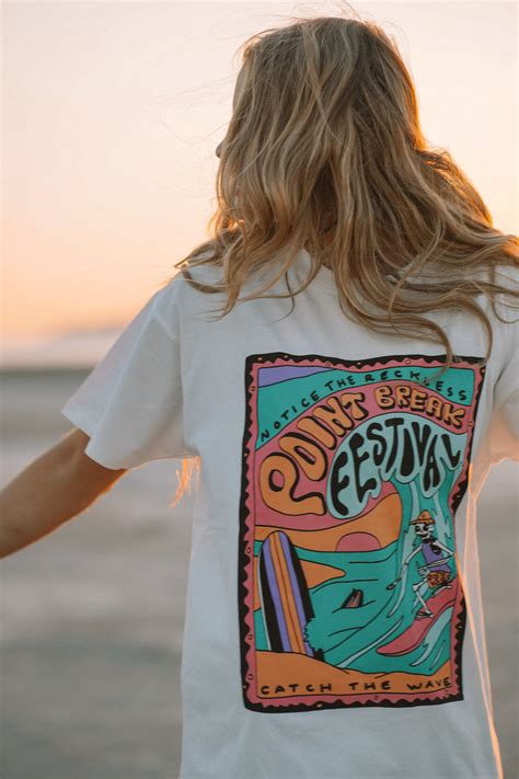 Notice The Reckless Point Break Oversized Tee Deuxième Vague
