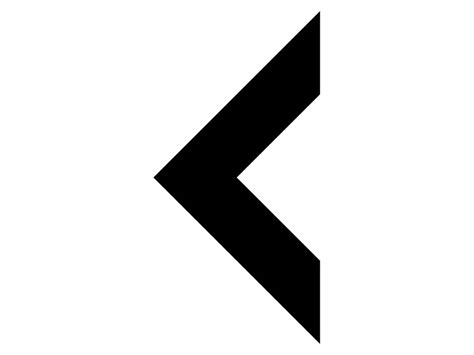Minimal Triangle Left Arrow Icon Png Vector In Svg Pdf Ai Cdr Format
