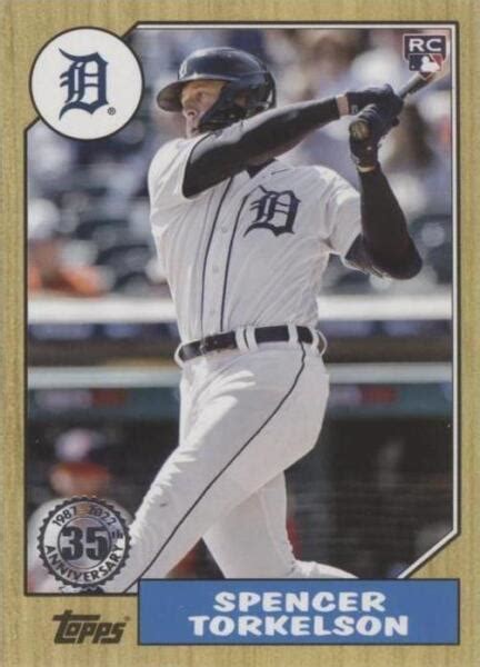 2022 Topps Update Series 1987 Topps Baseball 87tbu 20 Spencer