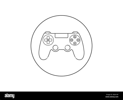 Video Game Controller Stock Vector Images Alamy