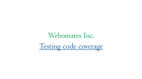 testing code coverage pdf technology and computing