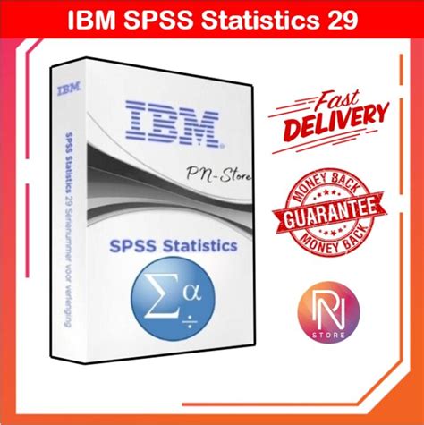 Ibm Spss Statistics 29 Win And Mac รองรับ Os 15x โปรแกรมวิเคราะห์