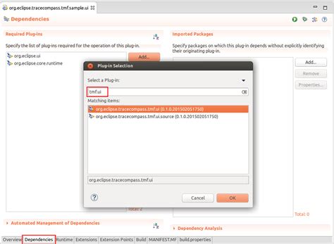 Trace Compass Developer Guide View Tutorial