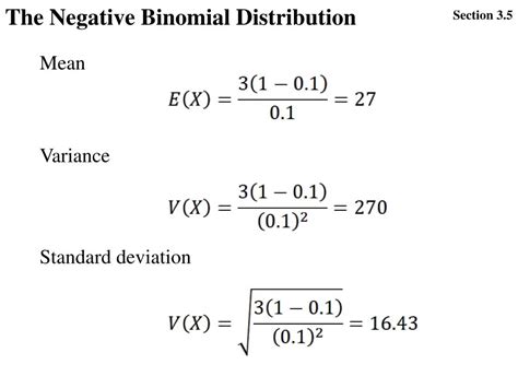 Ppt The Negative Binomial Distribution Powerpoint Presentation Free