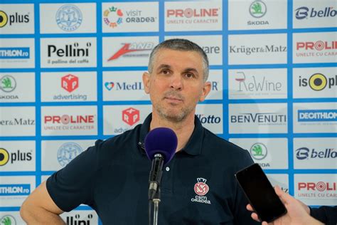 Declarații Cristian Achim după primul meci din playoff ul LNBM CSM Oradea