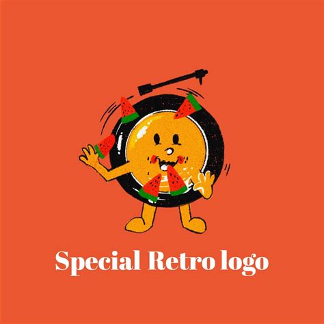레트로 스타일의 힙하고 유머러스한 로고디자인을 해드립니다 로고 디자인 포트폴리오 크몽