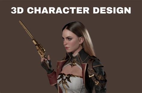 Model 3d Character 3d Game Character 3d Sculpting For 3d Printing 3d