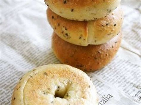 自家製酵母でごまベーグル By かぴちゃんママ Recipe Food Japanese Bread Recipes