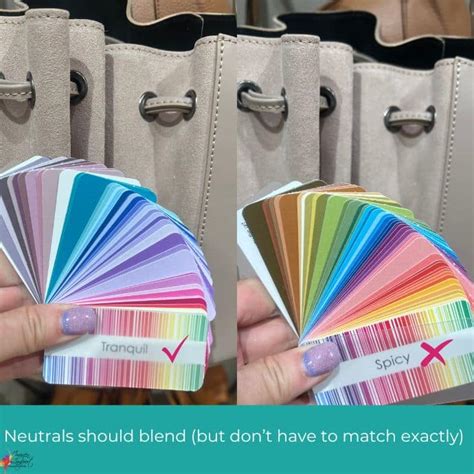 how to use a colour swatch when shopping and match colours to your
